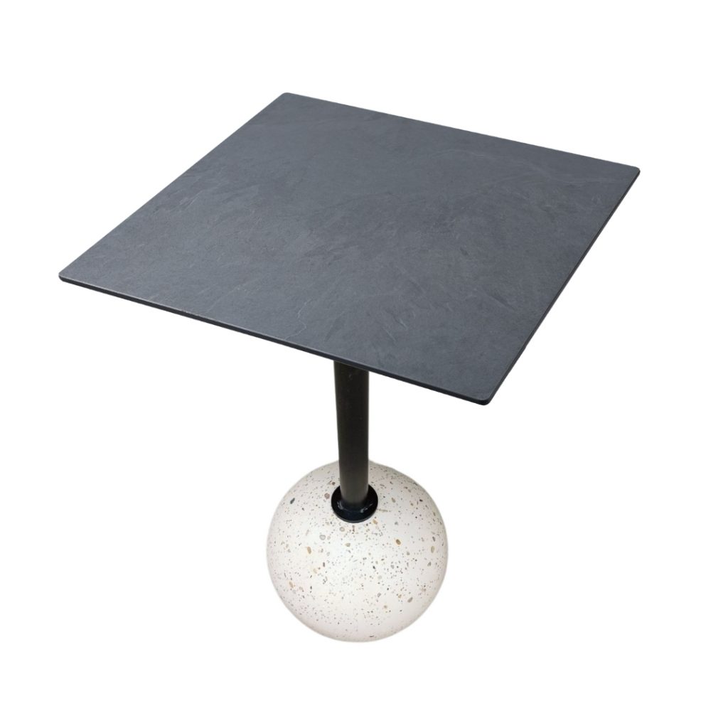 TBS-N-003 Egg Shape Terrazzo Ground Table Base – Lifepursue